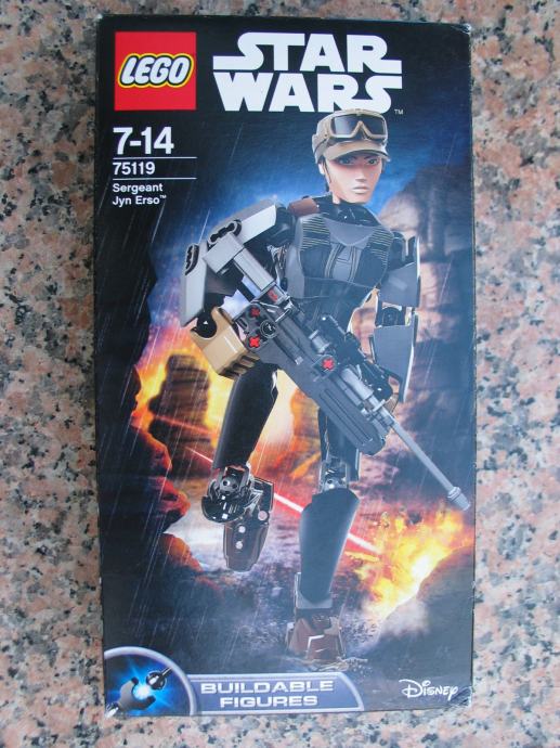 Lego 75119 - Star Wars Sgt. Jyn Erso, 1x sestavljen, prodam