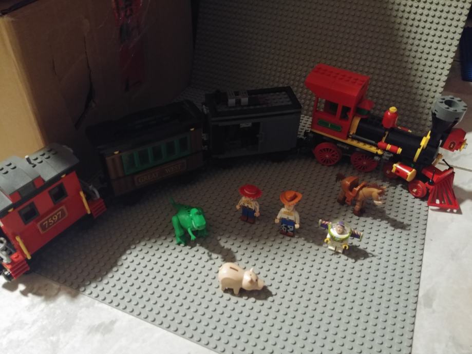 Lego 7597 Western Train Chase Toy Story 3