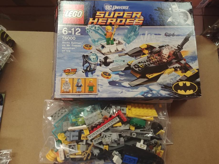 LEGO 76000 Artic Batman vs Mr. Freeze 76011 Batman: Man-Bat Attack