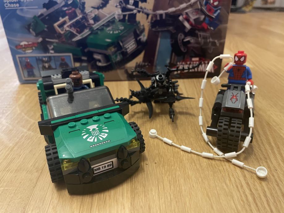 LEGO 76004 Spider-Man: Spider-Cycle Chase Super Heroes