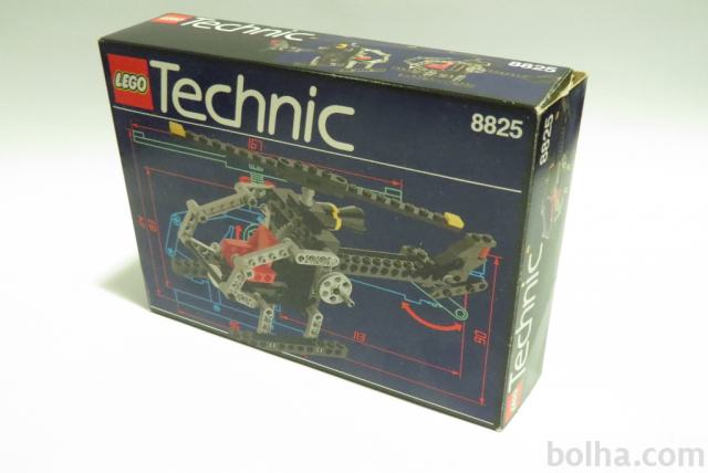 Lego 8825 (1990) - Helikopter - z navodili in škatlo
