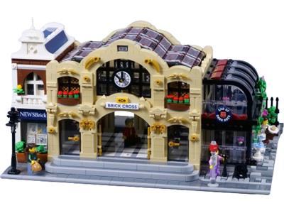LEGO Bricklink 910034 Brick Cross Train Station