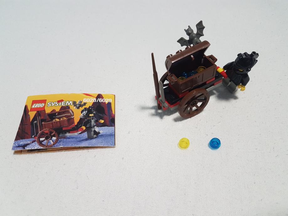 LEGO Castle 6028 Treasure Cart 1998