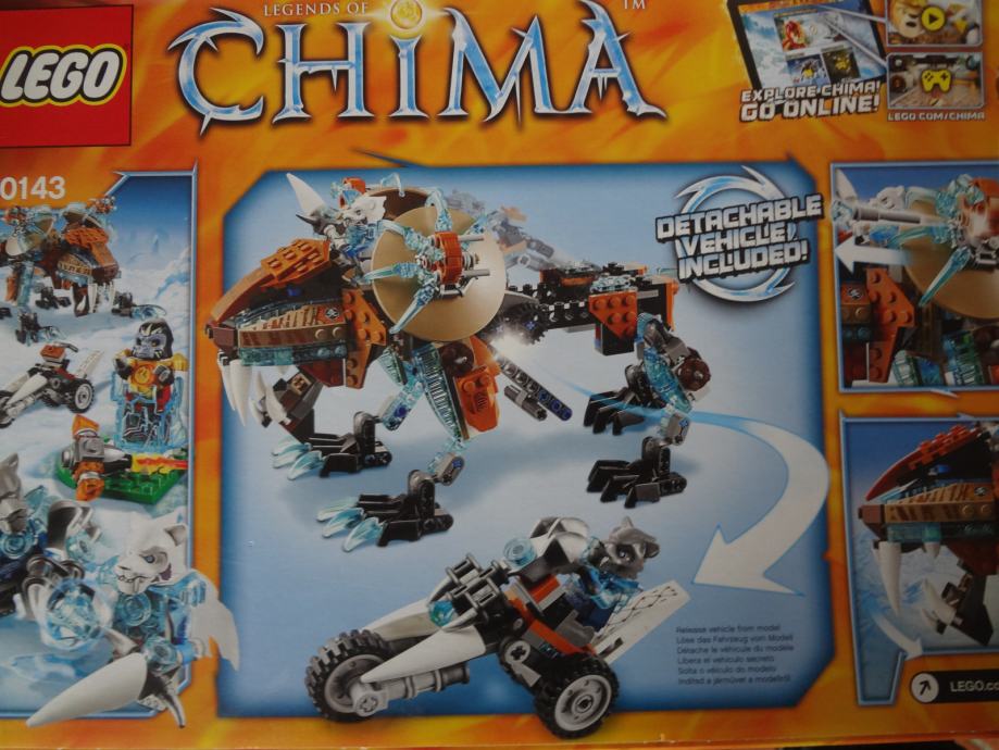 LEGO Chima 70143 Saber-tooth Walker
