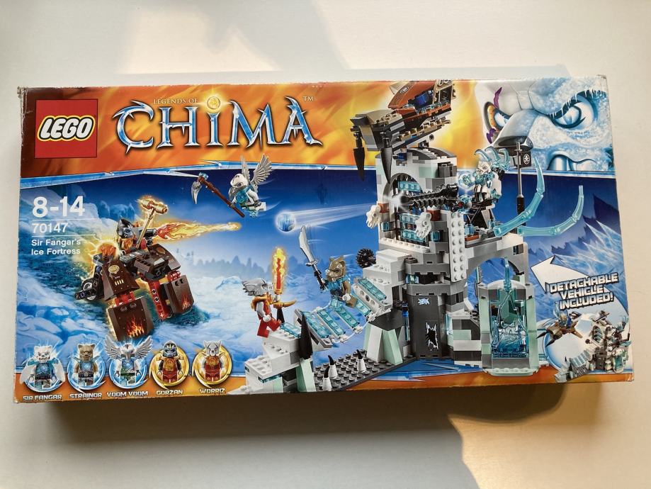 Lego chima Sir Fangars Ice Fortress 70147