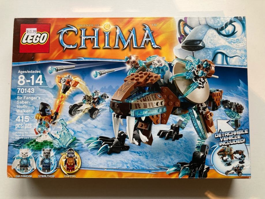 Lego chima Sir Fangars Saber-Tooth is Walker 70143