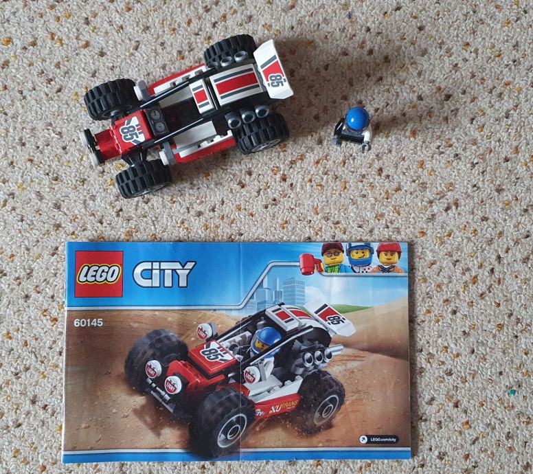 LEGO City Bagi dirkalni avto (60145) 5-12 let