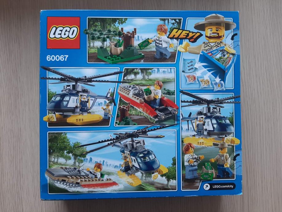 LEGO City Helicopter Pursuit 60067 (5-12)