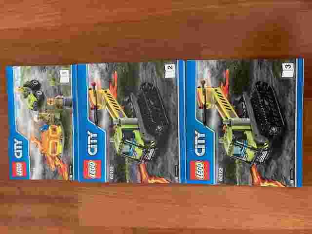 Lego city volcano crawler 60122