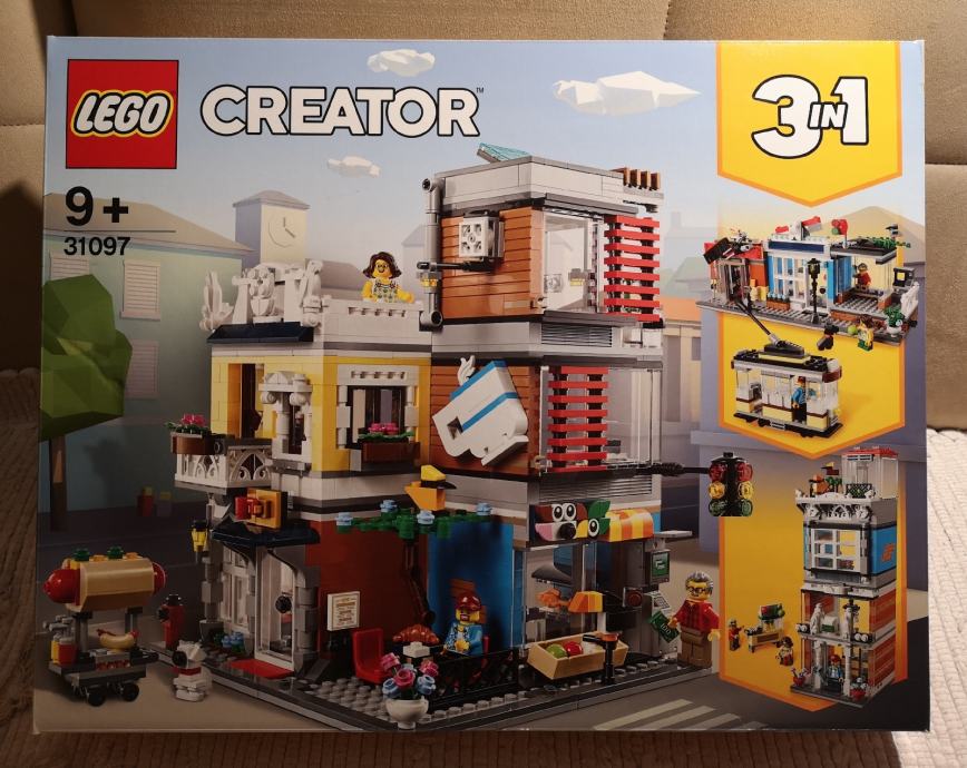 LEGO Creator 3in1 31097 Townhouse Petshop & Cafe