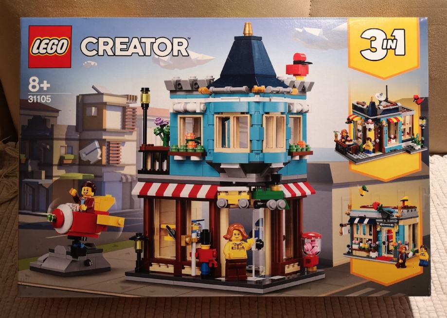 LEGO Creator 3in1 31105 Towhhouse Toy Store - NOV, NEODPRT SET!
