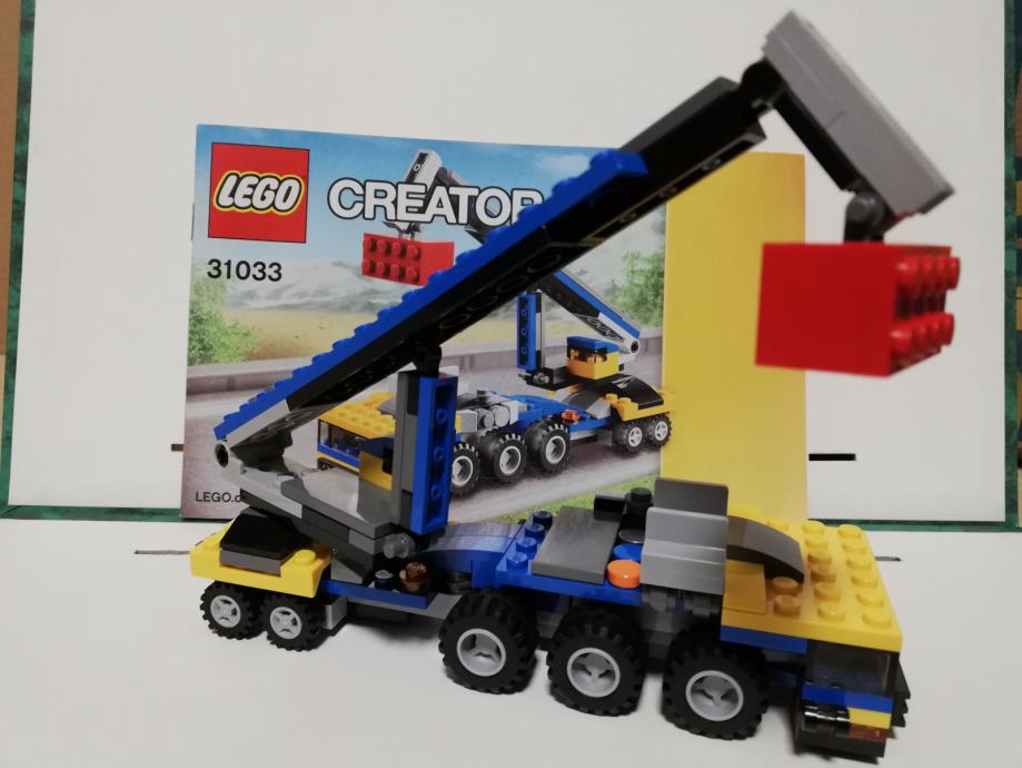 LEGO Creator 3v1, 31033, Tovornjak za transport avtomobilov
