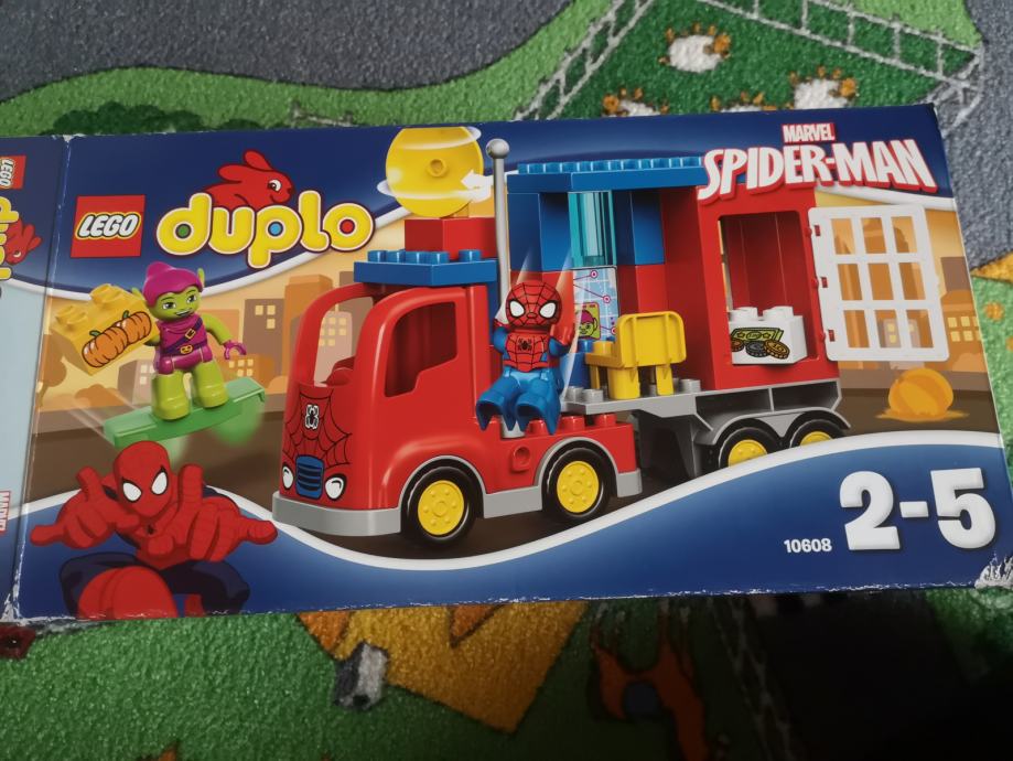 Lego Duplo 10608 Spidermanova pustolovščina s tovornjakom