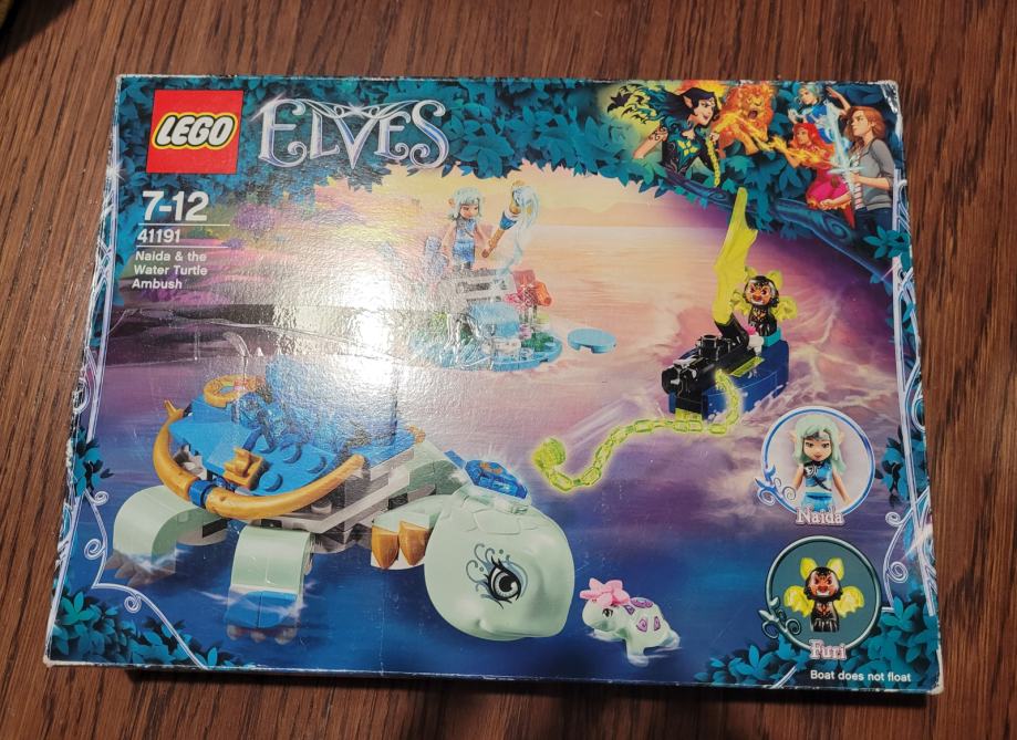 Lego Elves 41191 Naida in reševanje vodne želve
