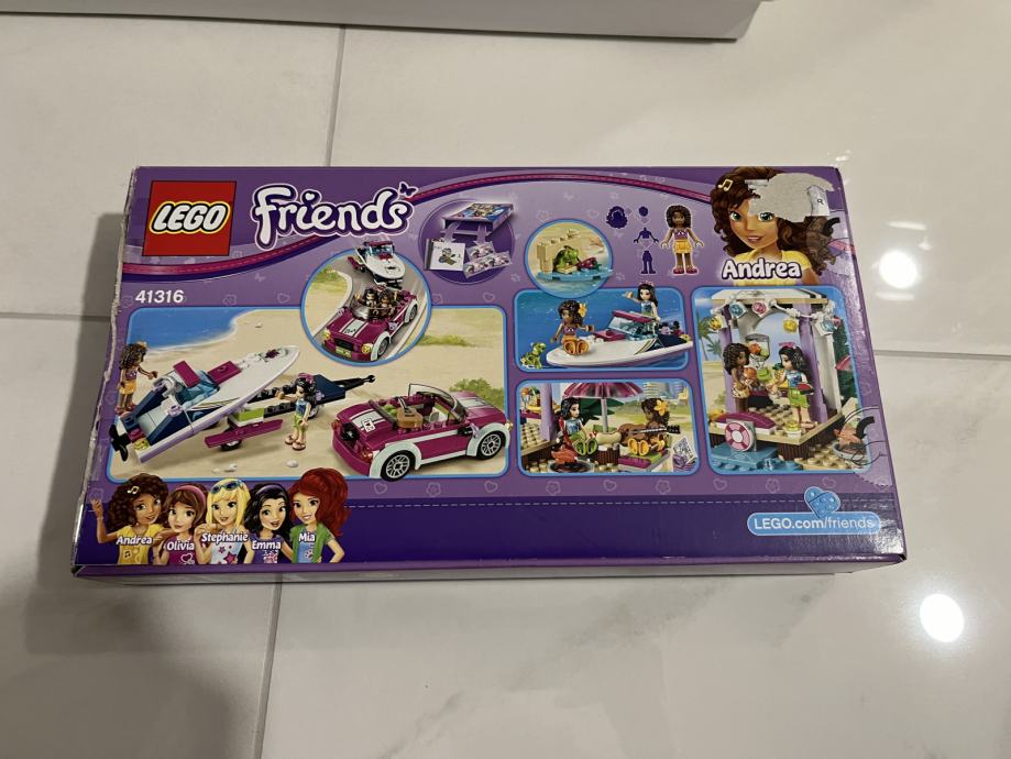 Lego friends 41316 Andrejin gliser