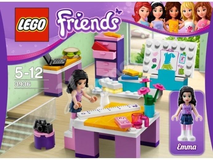 LEGO Friends 3936 - Emmas fashion design studio