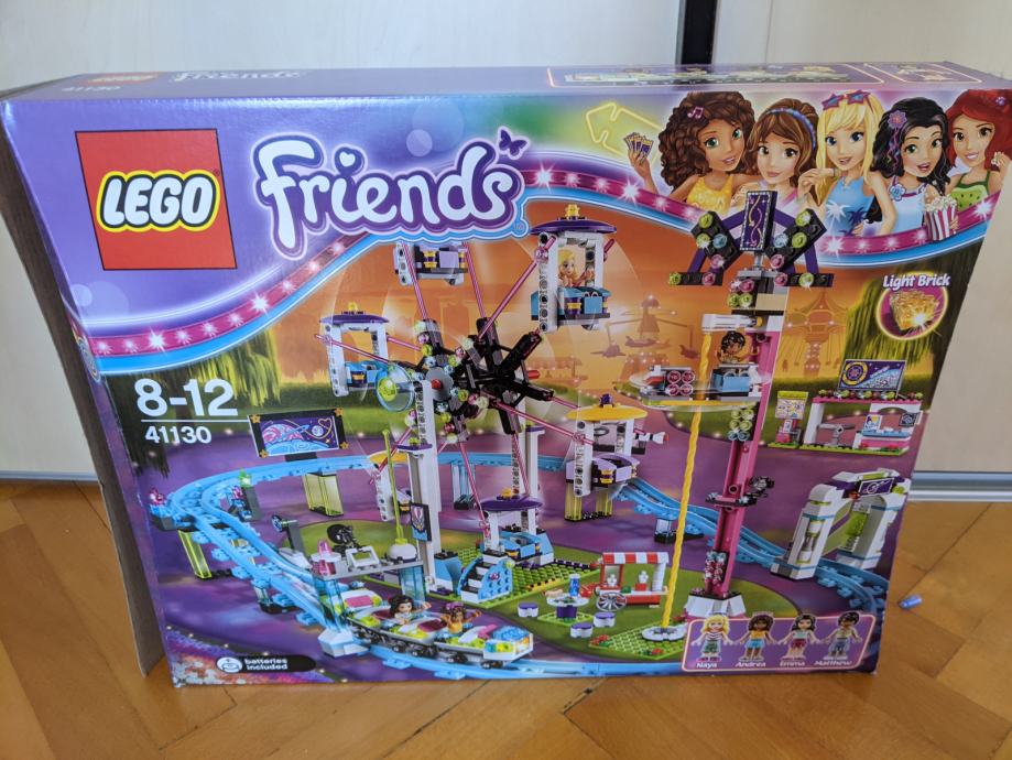 Lego Friends zabaviščni park vlakec smrti, 41130