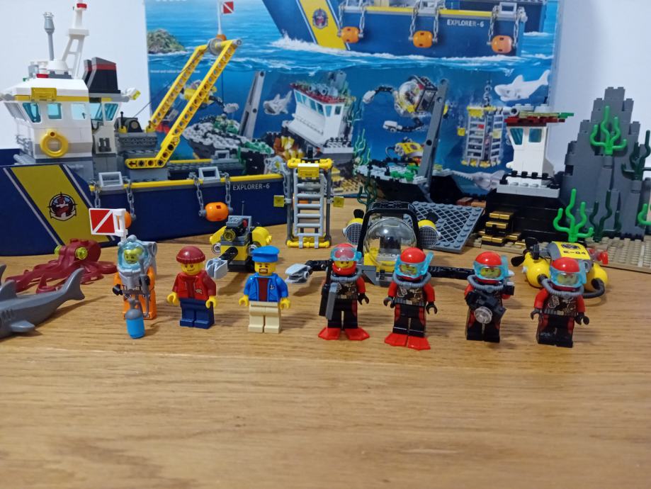 Lego kocke 60095 Deep Sea Exploration Vessel