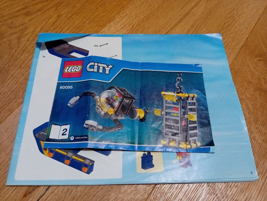 Lego kocke 60095 Deep Sea Exploration Vessel