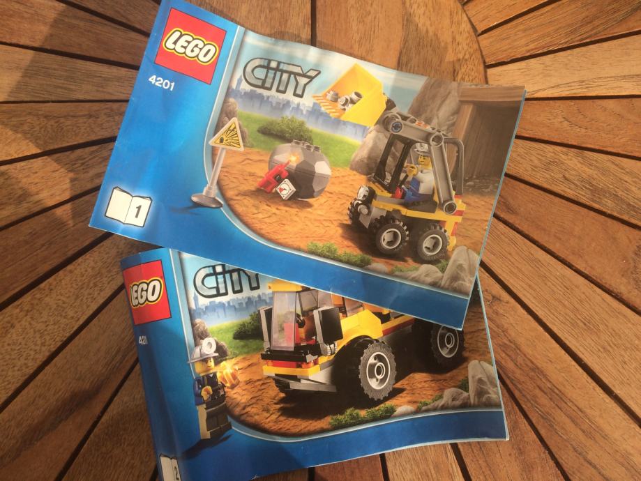 LEgo kocke City 4201 (Bager in prekucnik)