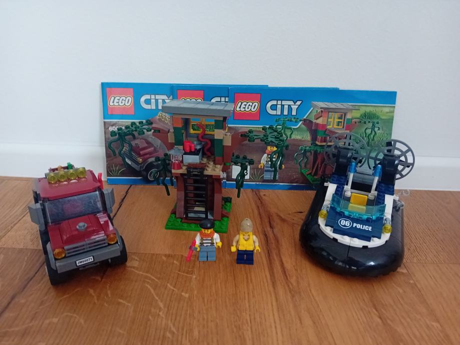 Lego kocke City Police 60071 Hovercraft Arrest