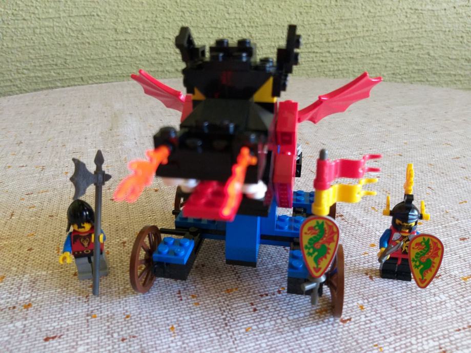 Lego kocke, set 6043 - Dragon Defender, tematika vitezi, letnik 1993