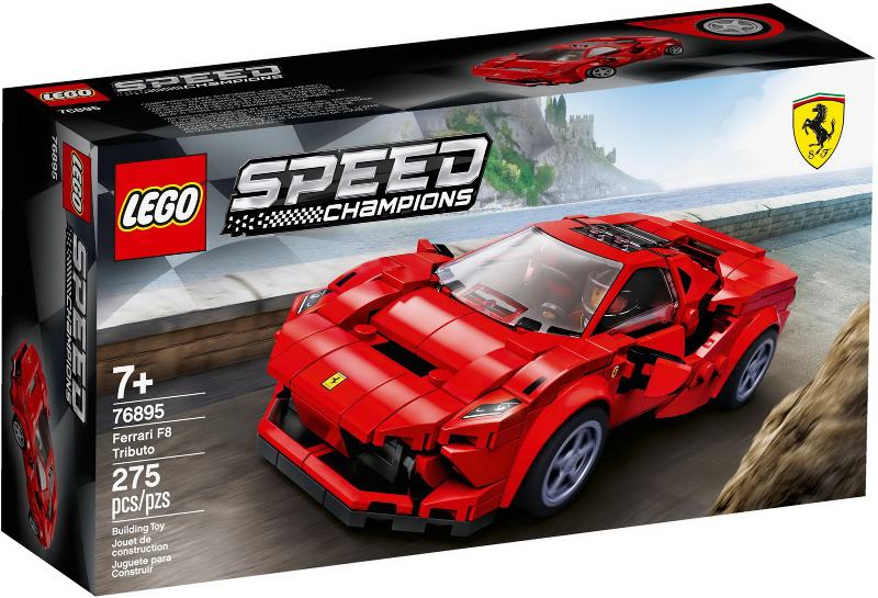 Lego kocke Speed Champions 76895 Ferrari F8 Tributo
