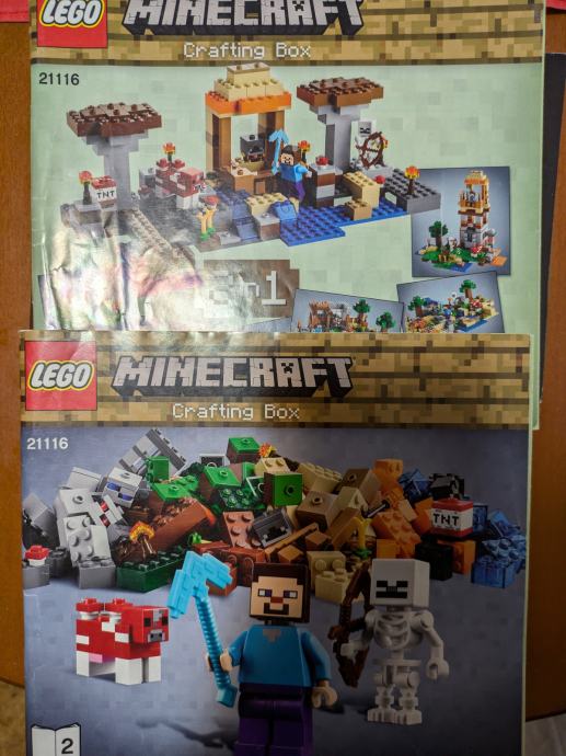 LEGO Minecraft, crafting box 8 in 1