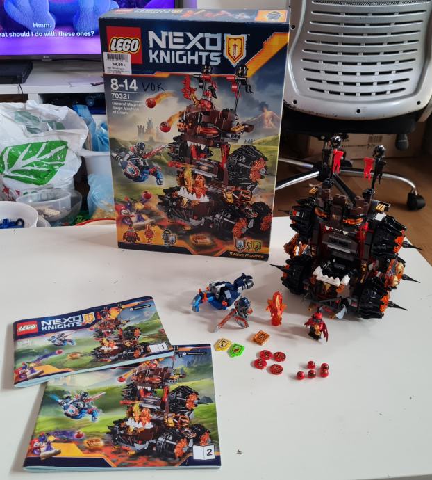 Lego Nexo Knights 70321 Generals Magmars Siege Machine of Doom