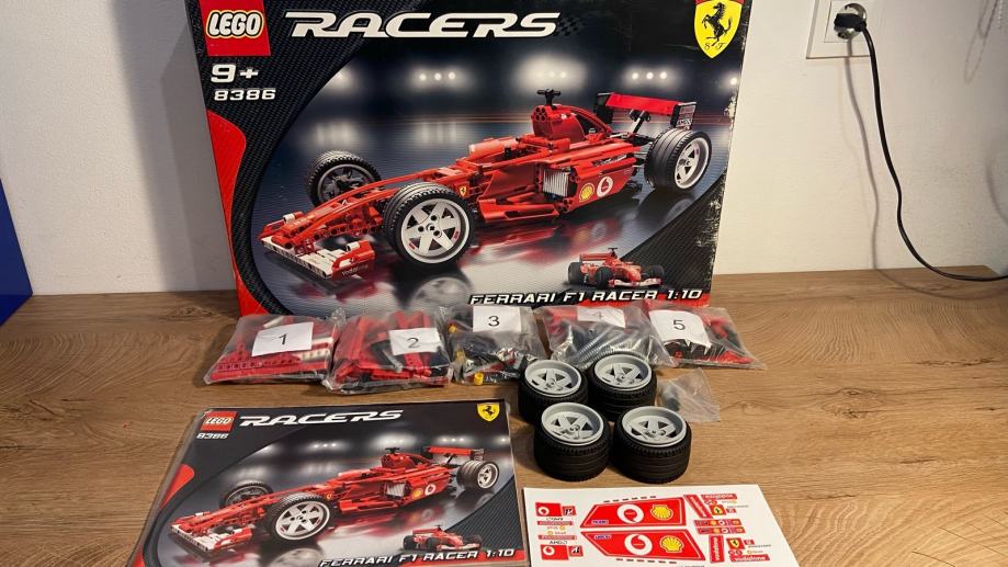 LEGO Racers 8386 Ferrari F1 Racer 1:10