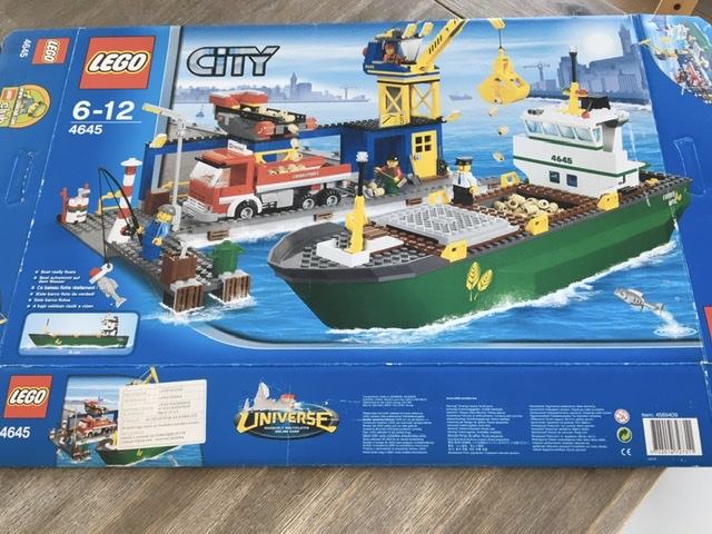 Lego set 4645 city tovorno pristanisce