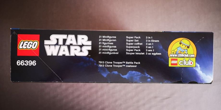 Lego Star Wars 66396 Super Pack 3v1 NOVO