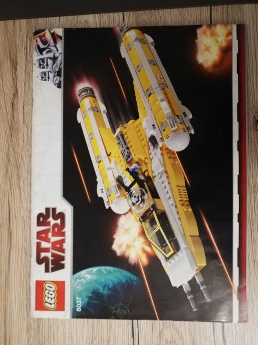 lego Star Wars 8037 Anakins Y-wing Starfighter