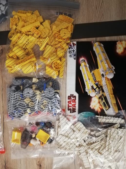lego Star Wars 8037 Anakins Y-wing Starfighter