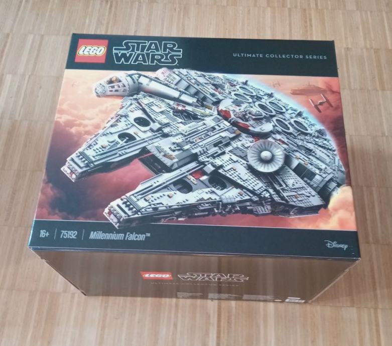 LEGO Star Wars Millennium Falcon (75192) Komplet JE NOV!