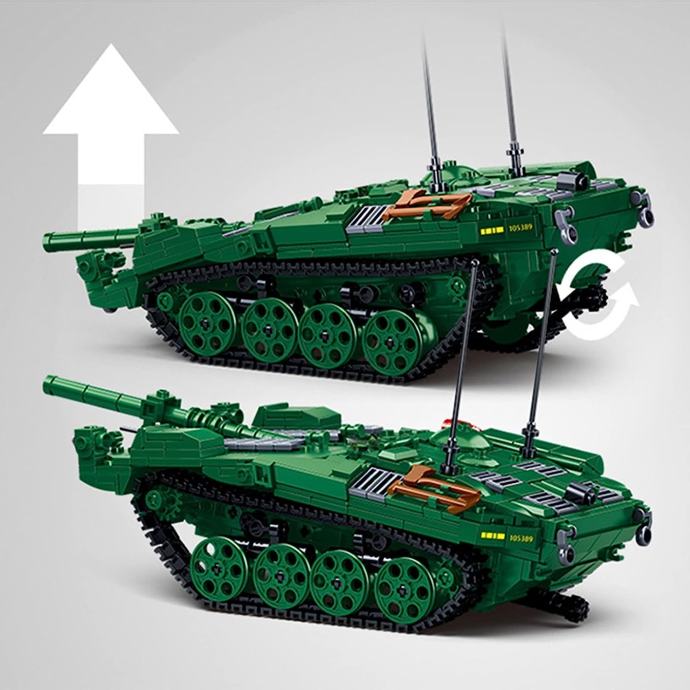 LEGO Tank STRV 103 (692 kock) NOVO Lego kompatibilne kocke