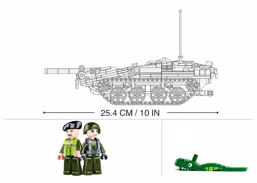 LEGO Tank STRV 103 (692 kock) NOVO Lego kompatibilne kocke