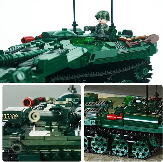LEGO Tank STRV 103 (692 kock) NOVO Lego kompatibilne kocke
