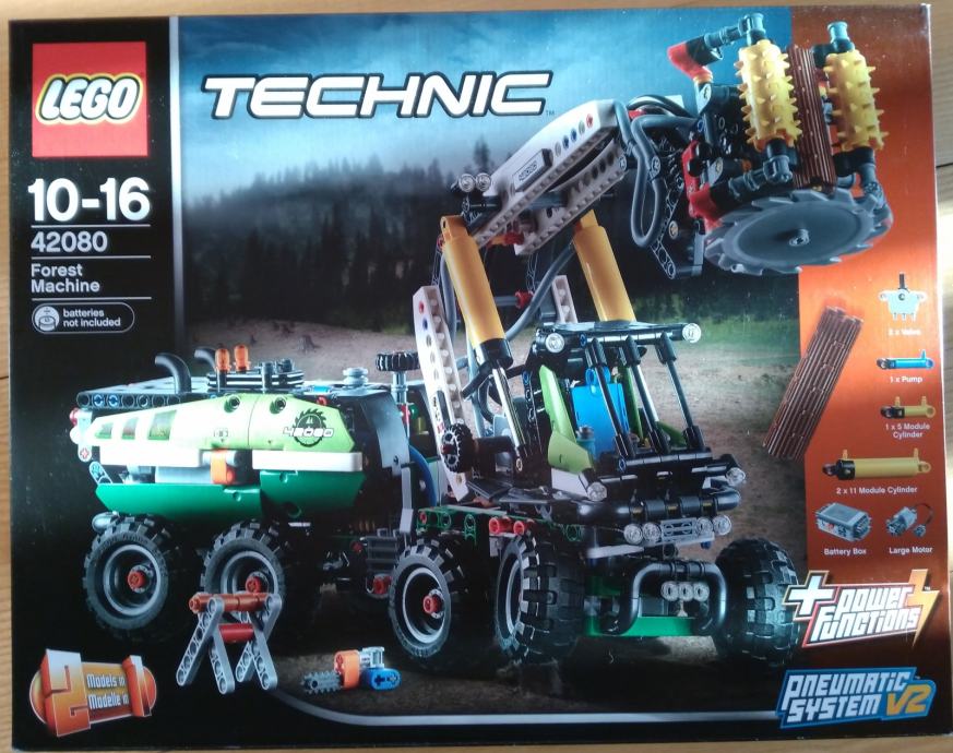 Lego Technic 42080 Forest Machine (Gozdni Stroj)