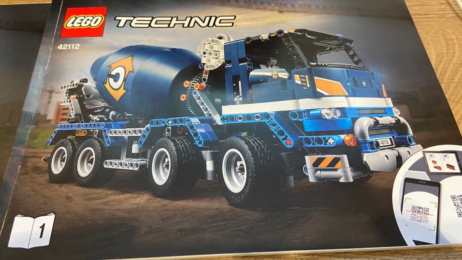 Lego Technic 42112 Concrete Mixer Truck