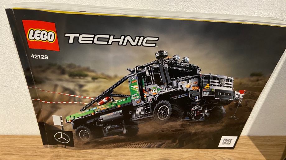 Lego Technic 42129 4x4 Mercedes-Benz Zetros Trial Truck