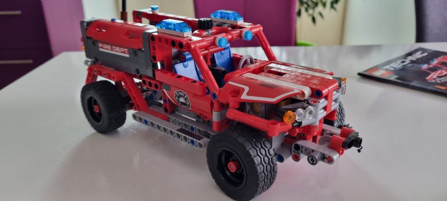 Lego TECHNIC št. 42075 GASILSKI VOZILI