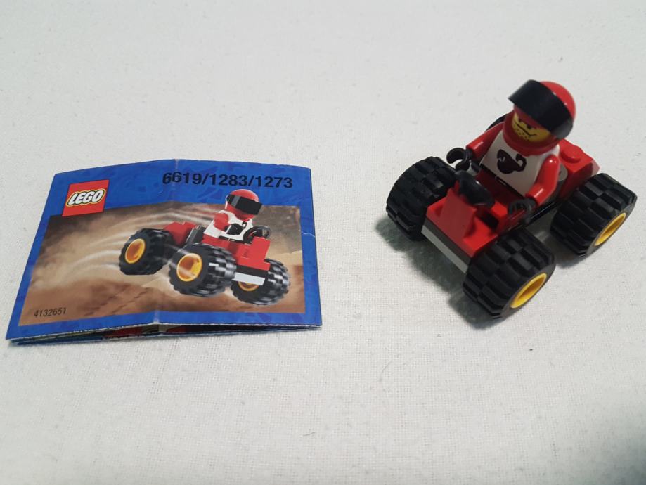 LEGO Town 6619 Red Four Wheel Driver 2000