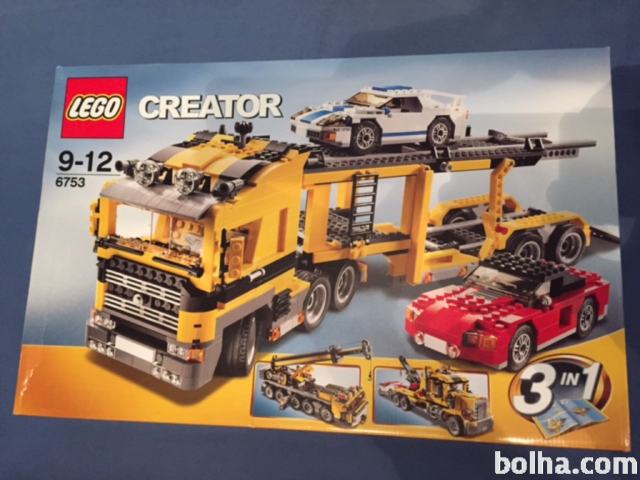LEGO Zaprta seta 6753 Highway Transport + 6763 Dune Hopper
