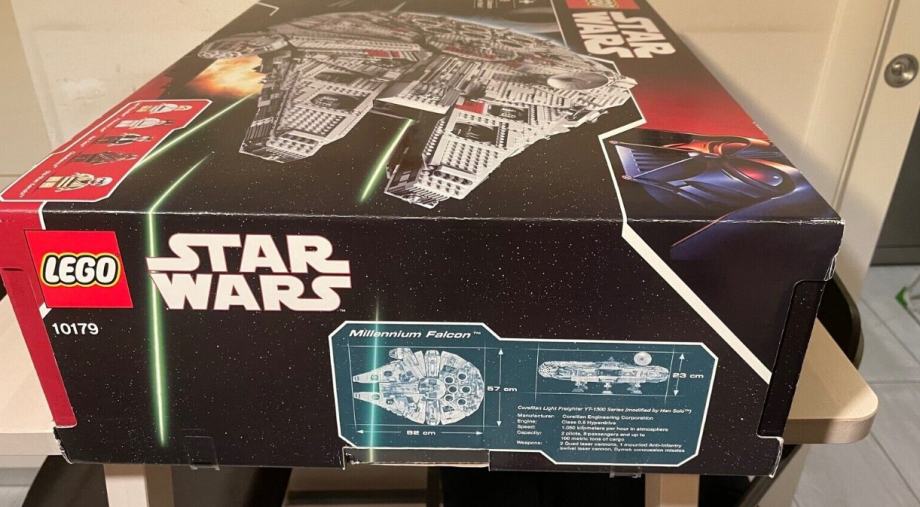 Original Novo LEGO star wars 10179 Millennium Falcon UCS 2007