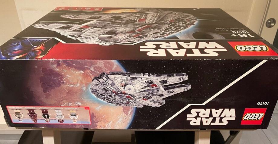 Original Novo LEGO star wars 10179 Millennium Falcon UCS 2007