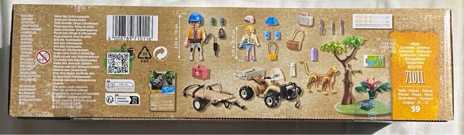 Playmobil Wiltopia 71011 NOVO NEODPRTO