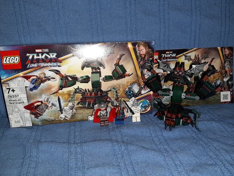 Prodam LEGO MARVEL Thor 76207 Attack on New Asgard set