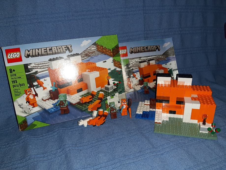 Prodam LEGO Minecraft 21178 The Fox Lodge