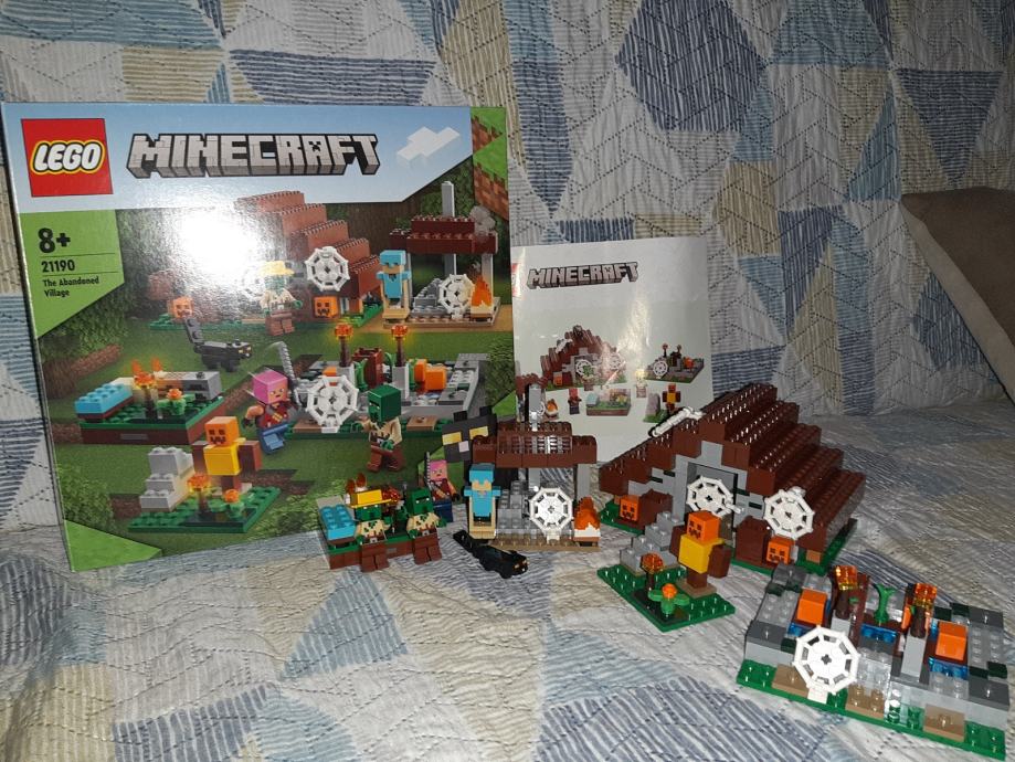 Prodam LEGO MINECRAFT 21190 The Abandoned Village set